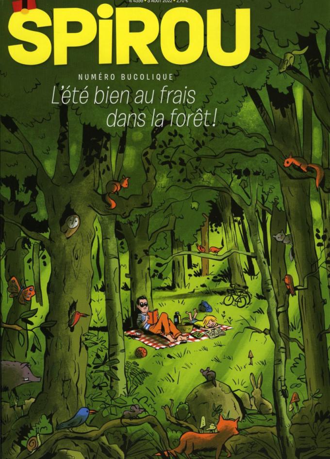 Les Spirou de l’été 4397 à 4402 Du 20 juillet au 24 août 2022